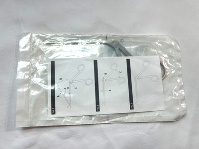 Bausch & Lomb Storz X0240 Ear Forceps 5mm Fine Serrated Jaws 5.4 ...