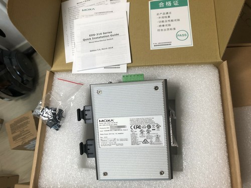 [new/open box] MOXA EDS-316-SS-SC Unmanaged Redundant Ethernet Switches ...