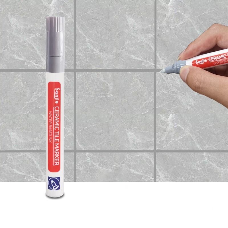 12 Color White Waterproof Tile Marker Grout Pen Wall Seam Pen For Tiles ...