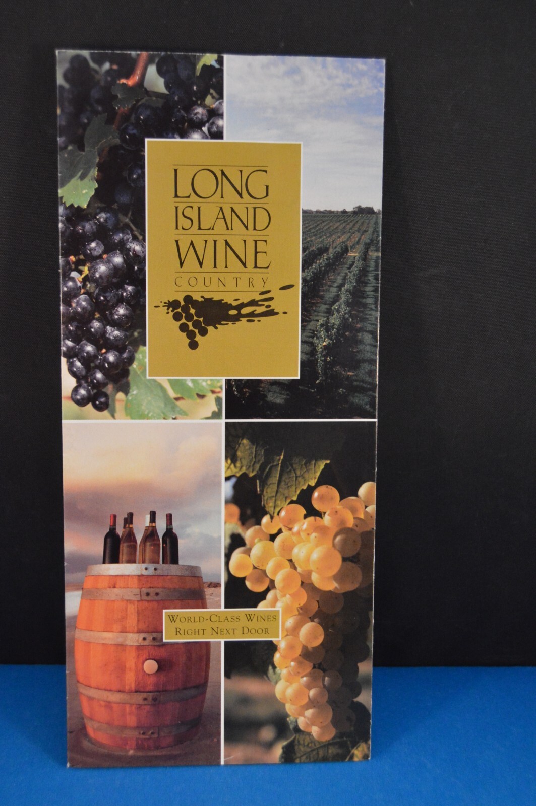 "LONG ISLAND WINE COUNTRY" PAMPHLET brochure-map LI WINE COUNCIL ...