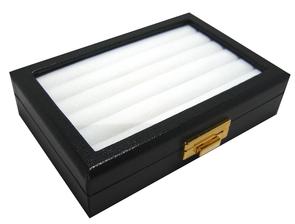QUALITY PREMIUM GRADE TOP GLASS JEWELRY GEM DISPLAY BOX SHOW CASE 10x15 ...