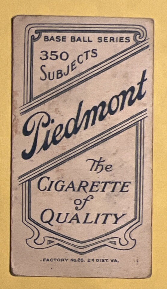 1909 T206 Jimmy Slagle, Piedmont Back, Baltimore Orioles | eBay