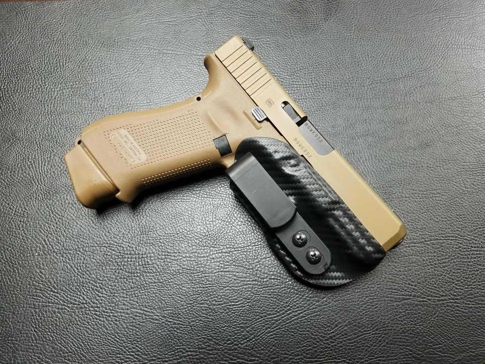 Gunner's Custom Holster Trigger Guard with clip IWB fits Glock Pistols ...
