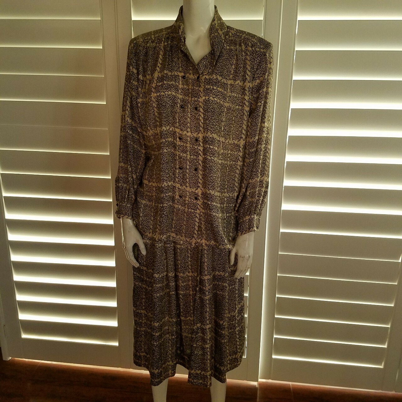 Vintage Jerri Sherman silk skirt set | eBay