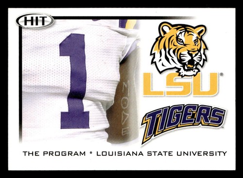 LSU Program 2010 SAGE HIT Card #40 LSU Tigers | eBay