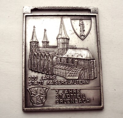 GERMANY, 700 JAHRE STADT KAISERSLAUTERN 7 JAHRE STADTTEIL ERLENBACH ...