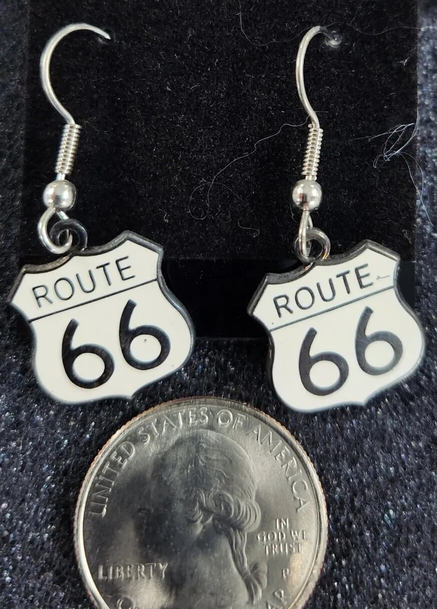 Hot Rod Steering Wheel Earrings