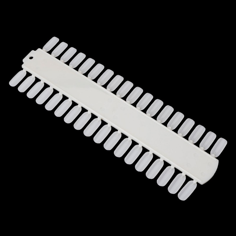 36 Tips Acrylic Nail Art Practice Color Chart Display False Palette DIY ...
