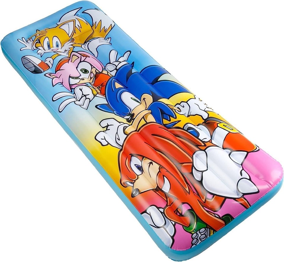 Sonic The Hedgehog Inflatable Pool Float 67" Licensed Game Character ...