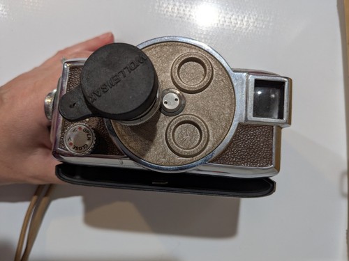 Vintage 1940s 8mm Movie Camera - REVERE 8 Model 44 W/ Case& Manual ...