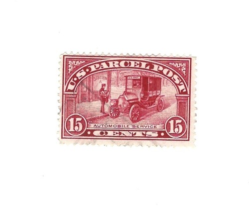 US Back of Book: 15c Parcel Post stamp, Scott #Q7 used, hinged | eBay