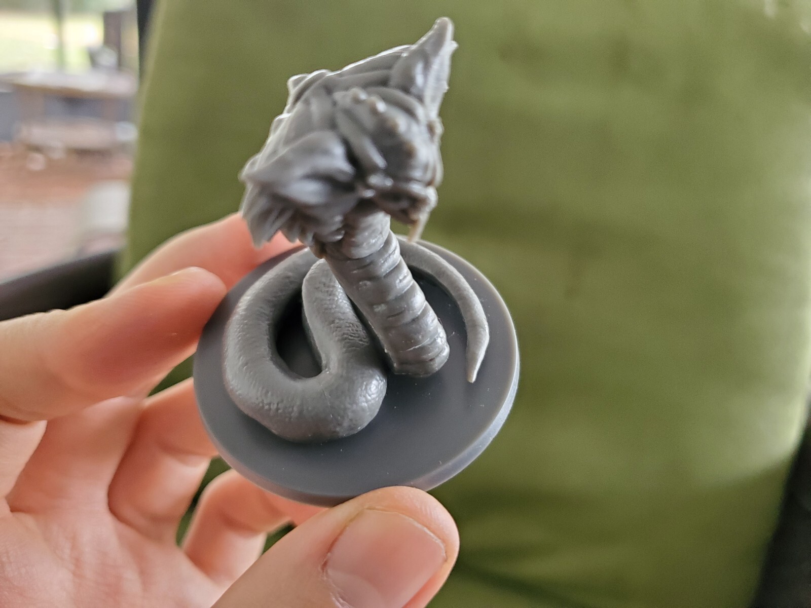 Naga Large 2" x 2" Mini Miniature Figure Dungeons & Dragons Pathfinder ...