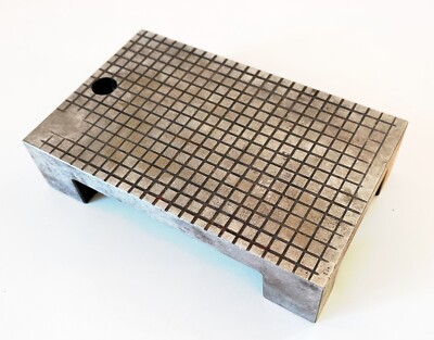 Grooved Machinist Tool & Die Surface Lapping Plate 6" X 3-5/8" X 1-1/2 ...