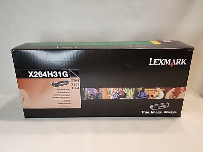 NEW OEM - LEXMARK X264H31G High Yield Black Toner - X264 X363 X364 ...
