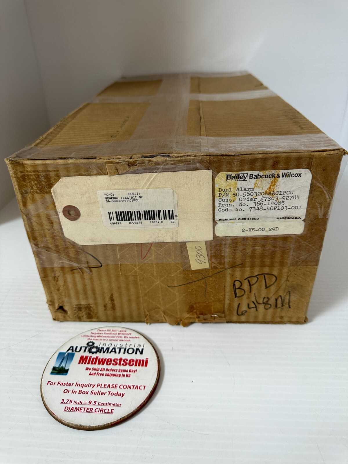 NEW BAILEY 50-560320AAAC1PCU | 2-XS-00-29D DUAL ALARM MODULE SHIPS SAME ...
