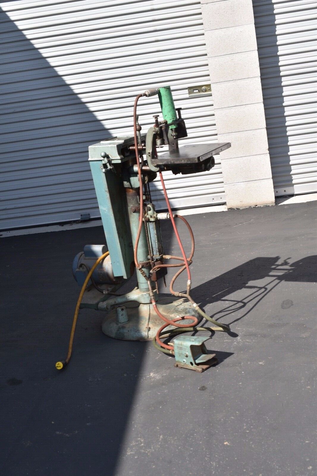 Newton B100 Dual Spindle Horizontal Boring Machine air powered | eBay