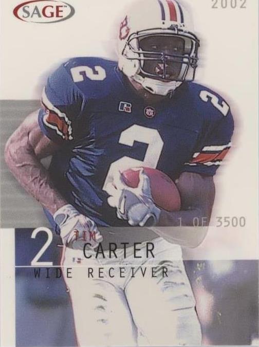 2002 Sage - Tim Carter #6 /3500 (RC) for sale online | eBay