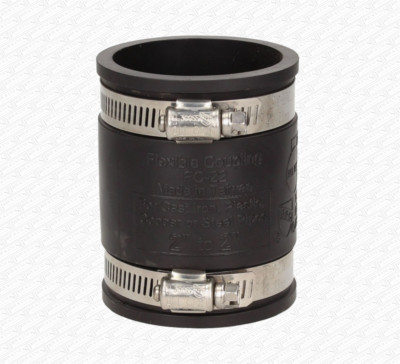 2" Rubber Coupling 50mm PVC Waste Pipe Coupler BRAND NEW 48MM TO 57MM ...