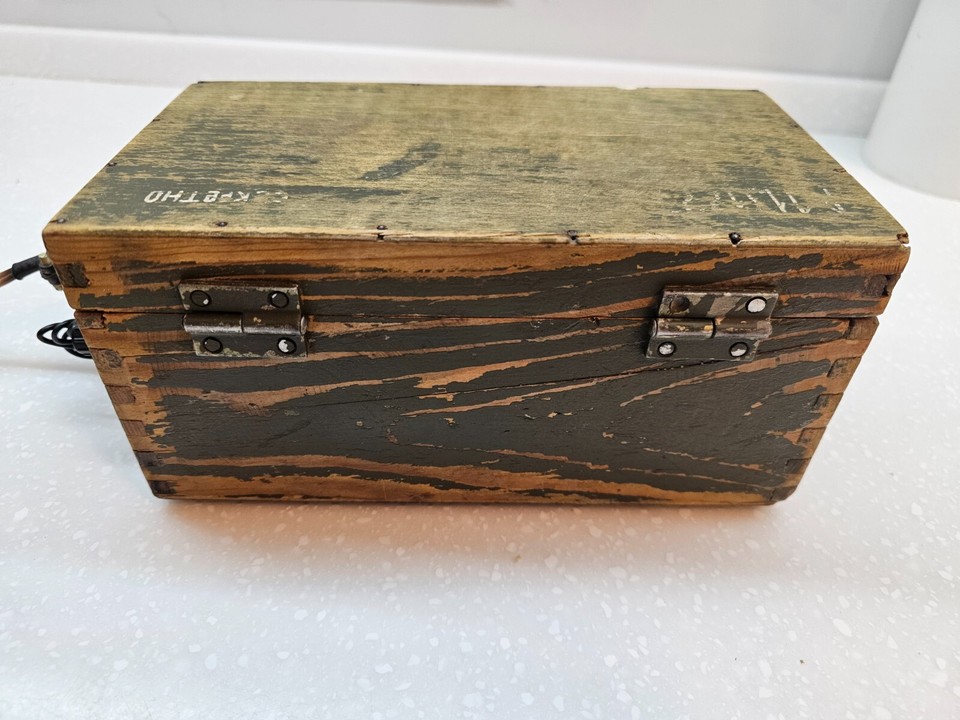 Handmade Radio Receiver in Military Style | eBay