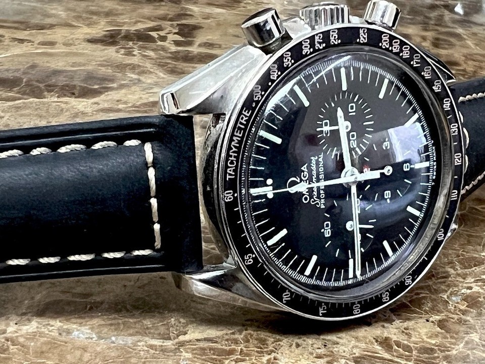 Omega Speedmaster Chronograph Professional Caliber 861 42mm Hesalite ...
