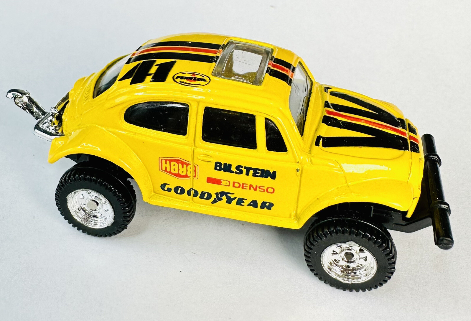 MC Toy Volkswagen Baja Bug Yellow Bilstein/Goodyear Spring Suspension 1 ...