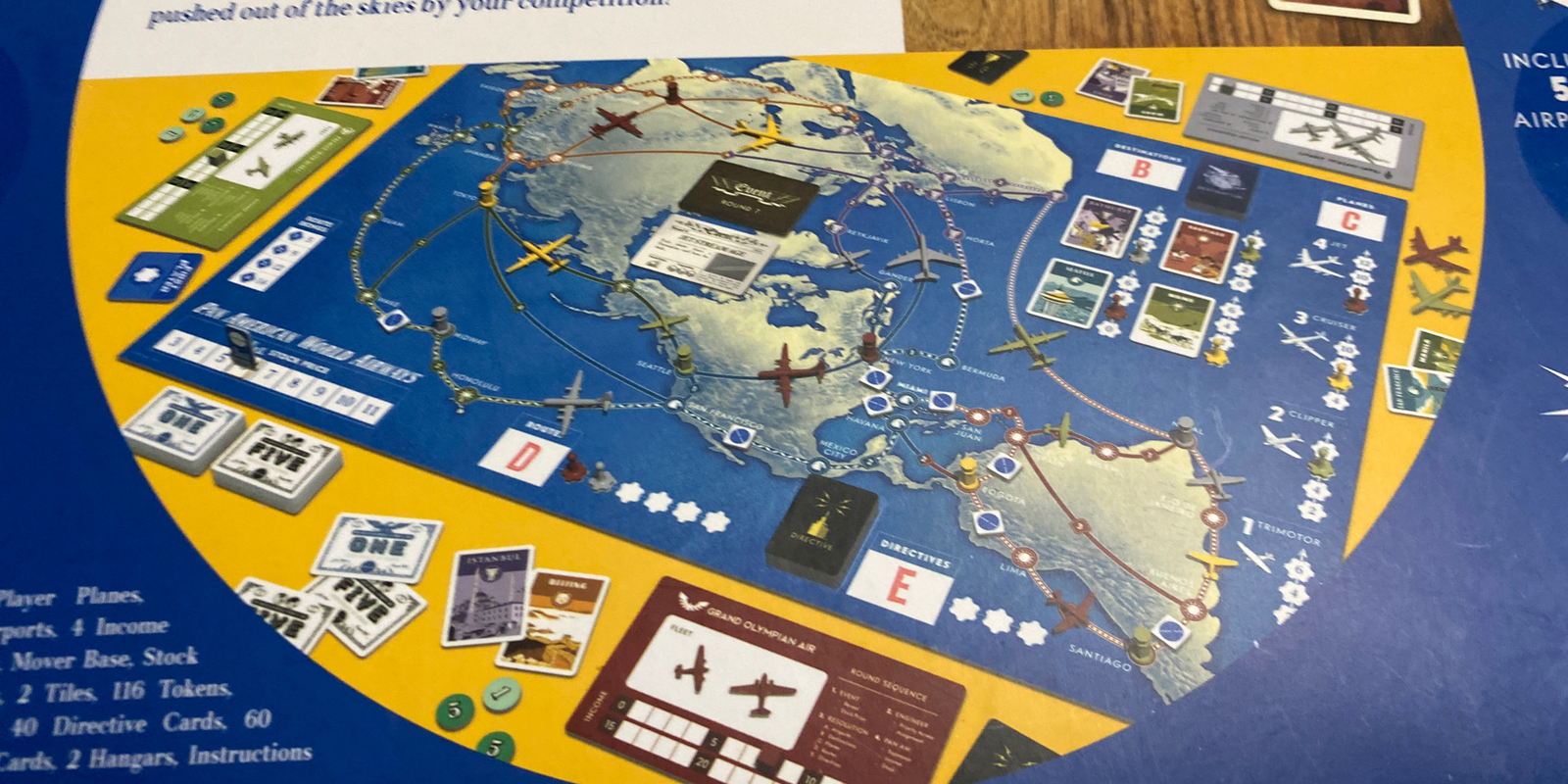 Funko Pan Am The Game Board Game Airline Industry Expand Airways ...