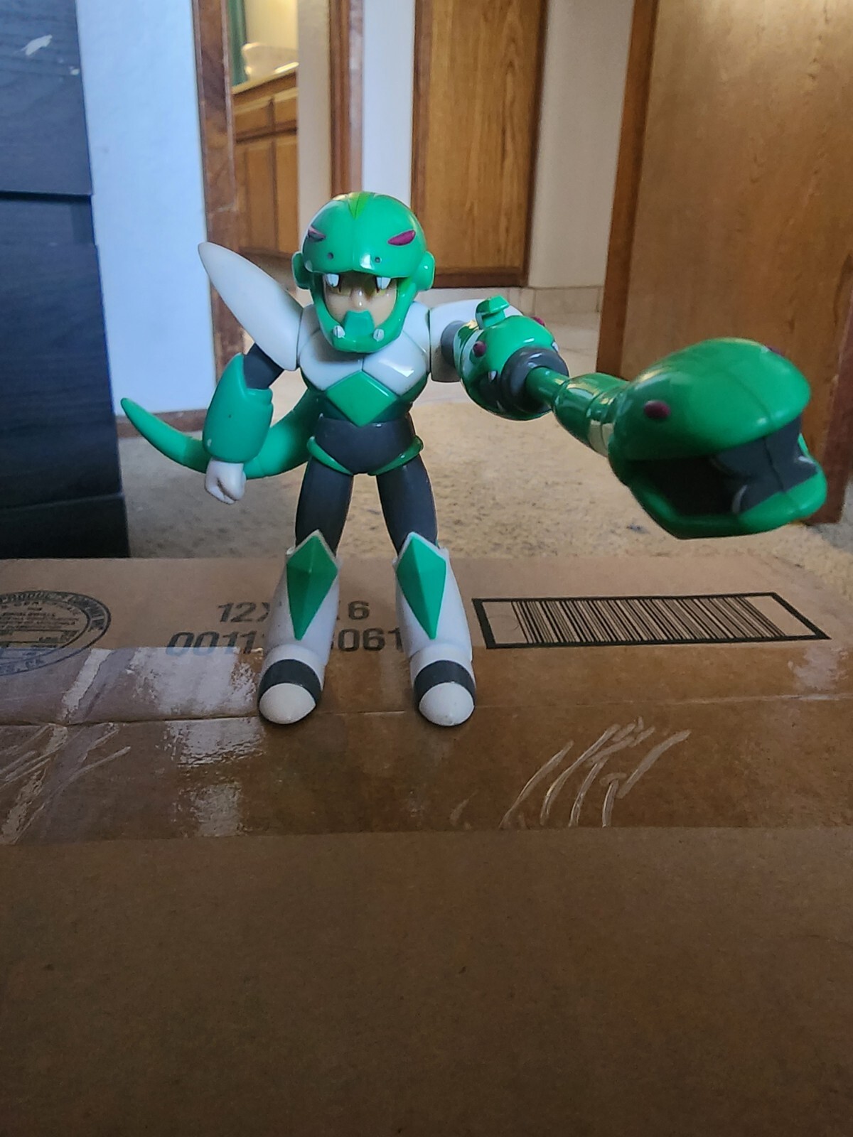 1995 Snake Man Bandai Capcom Mega Man Action Figure Toys Snakeman ...
