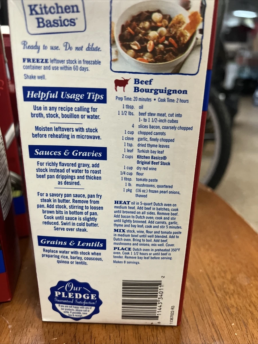 Kitchen Basics Beef Stock