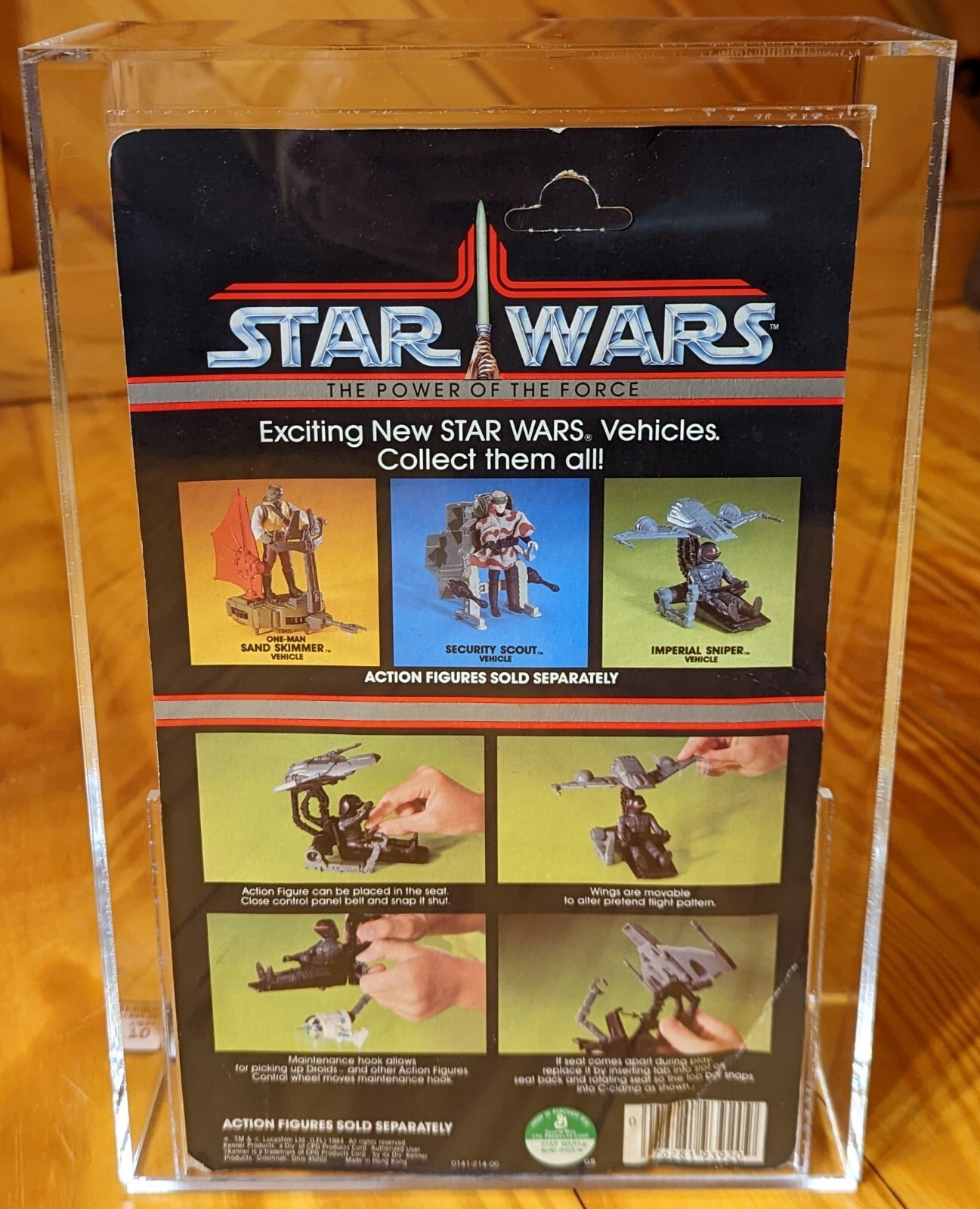 1985 Kenner Star Wars POTF Body Rig Imperial Sniper AFA Y-70 C70 B85 ...