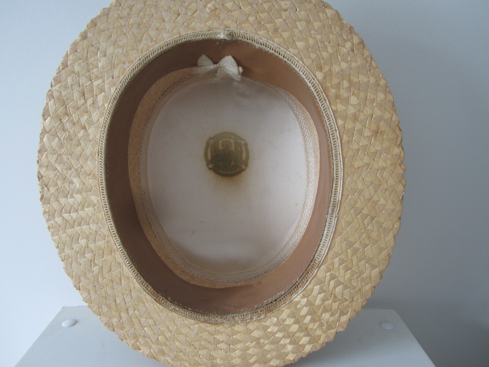 1920s Vintage B. Fleishman & Brothers Straw Boaters H… - Gem