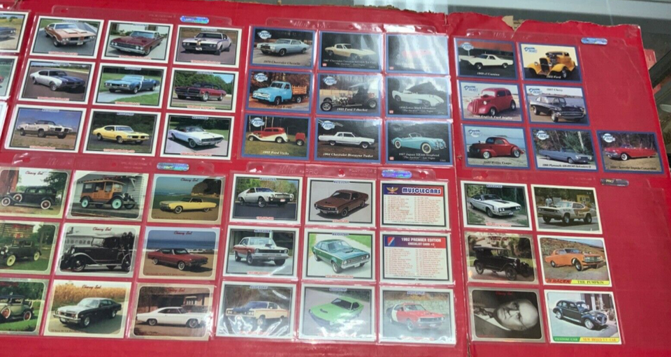 1992 Collect-A-Card Corp. Muscle Cars Card Set of 140 | eBay