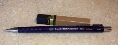 Vintage Berol TL5 0.5 mm Mechanical Pencil & 12 Refill Lead NEW OLD ...