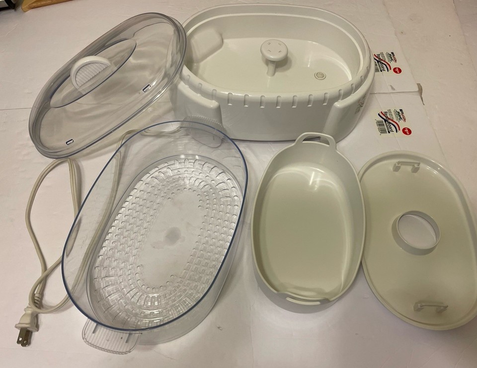 Sunbeam Oster Instant Steam 4710 Automatic Food Vegetable Rice Steamer ...