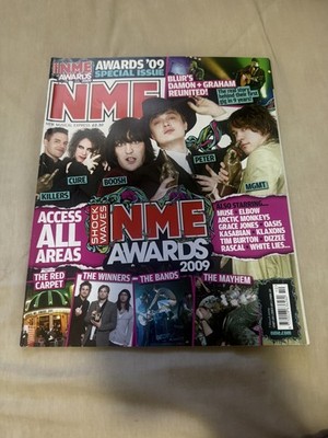 NME Awards Issue UK Magazine March 7, 2009 Cure Killers MGMT Pete ...