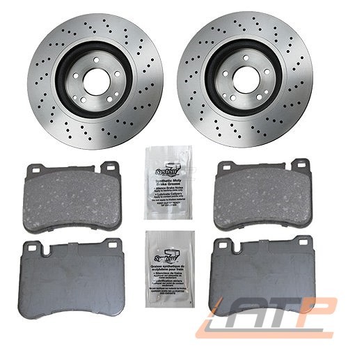 BREMSENSATZ BREMSENSET BREMSENKIT BREMSE BREMSEN SATZ SET KIT VORNE ...