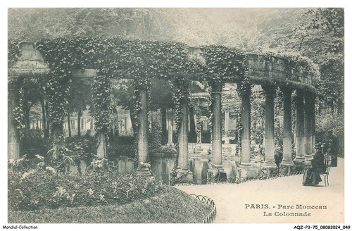 AQZP3-0159-75 - PARIS - Parc Monceau - La colonnade | eBay