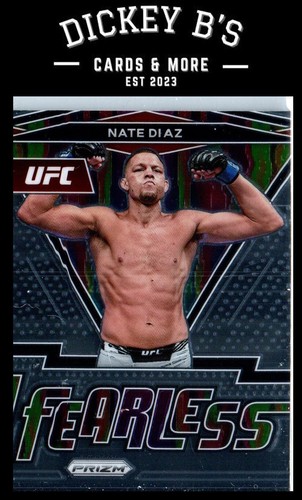 2022 Panini Prizm UFC Fearless #13 Nate Diaz | eBay