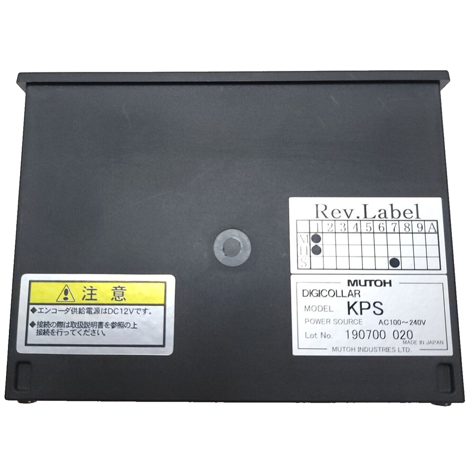 Mutoh DIGICOLLAR KPS Digital Counter 7 Digits AC100-240V | eBay