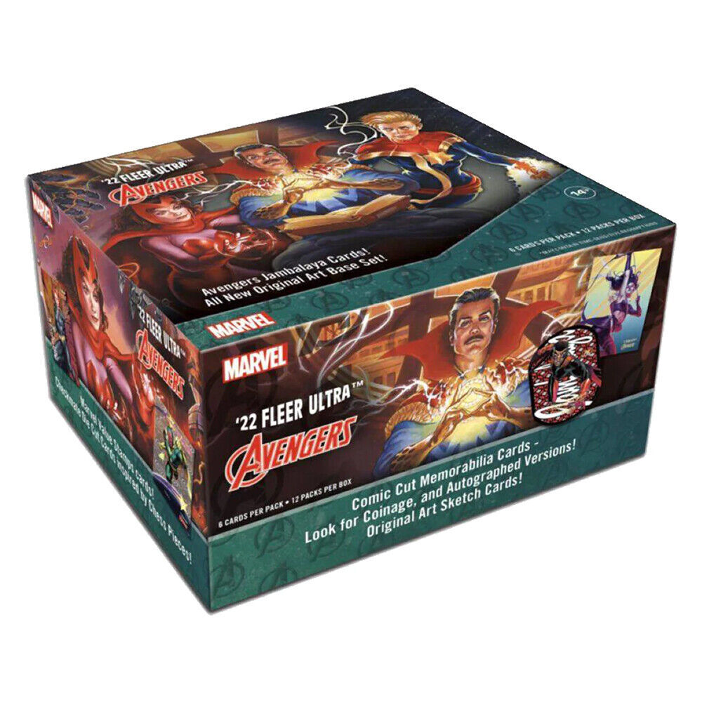Upper Deck Marvel Comics Fleer Ultra Avengers Trading Cards Booster Box ...