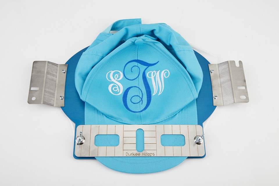 Durkee Embroidery Cap Hat Frame Hoop Brother PR Series 6 and 10 Needle ...