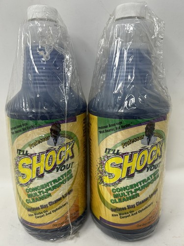 2x - 32 oz Professor Amos' Shock Clean Multi-Purpose Concentrate ...