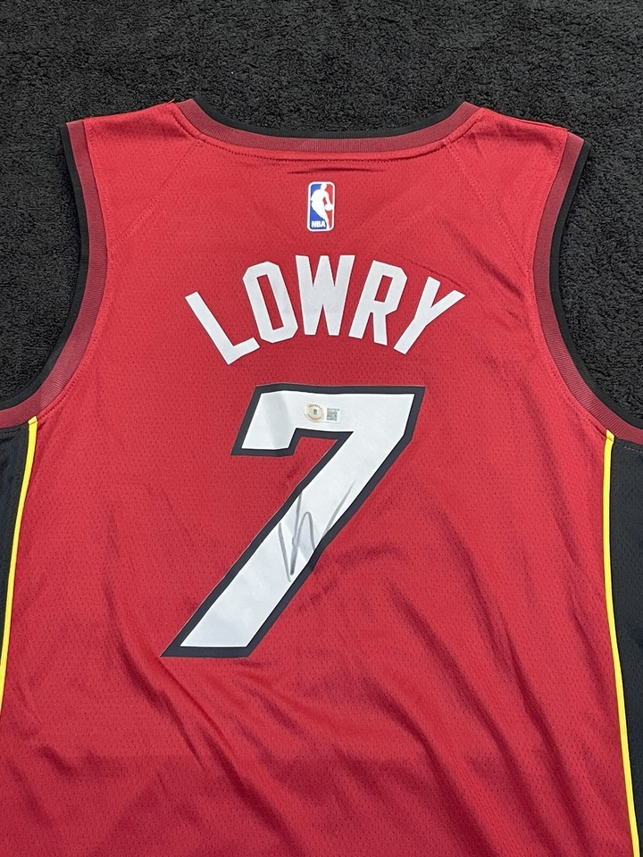 Kyle Lowry Signed Miami Heat Basketball Jersey with Beckett Hologram | eBay
