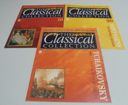 The Classical Collection Magazines Number 1 ,Number 19 and Number 20 | eBay