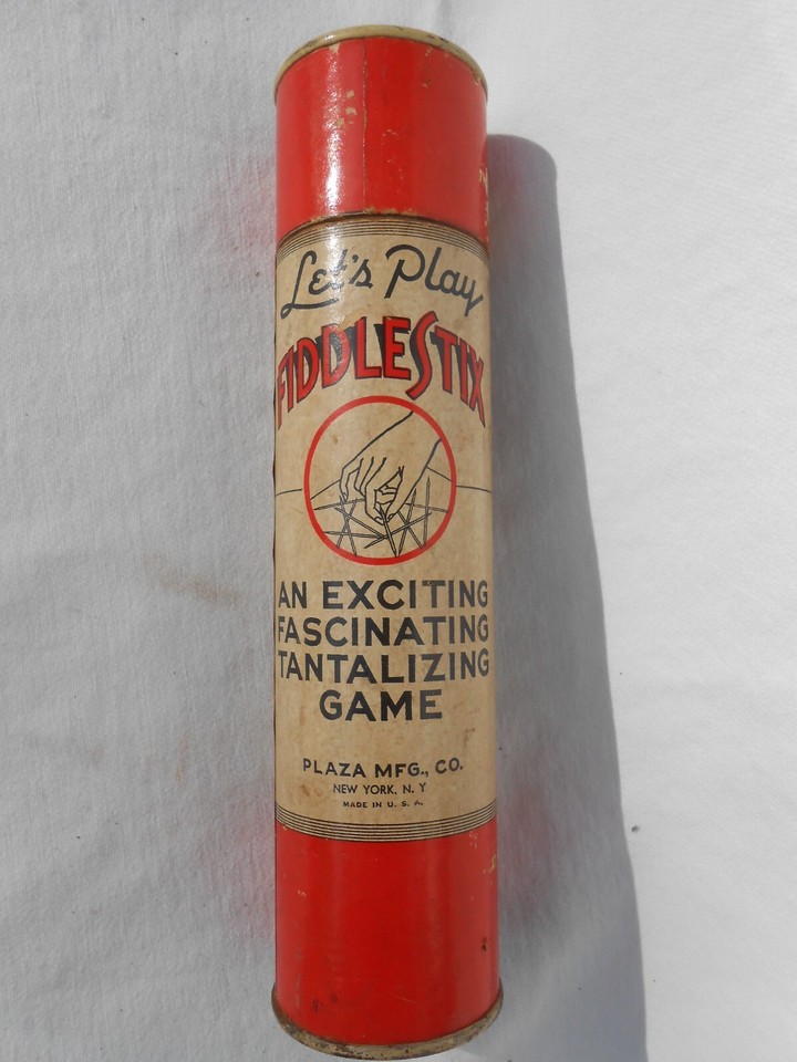 Vintage Let’s Play Fiddlestix Game w/Instructions Sheet Plaza Mfg Co | eBay