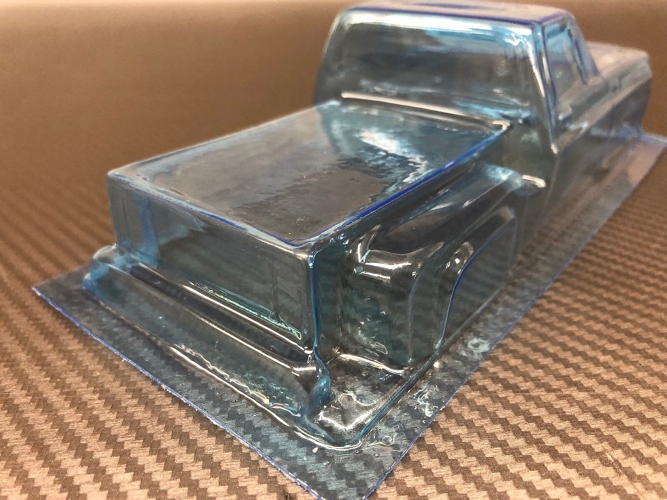 1/24 1977 CHEVY SIDE STEP PICK UP TRUCK CLEAR BODY LEXAN VINTAGE RC ...