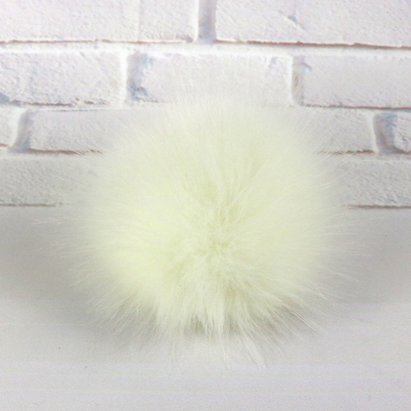 DIY Women Faux Raccoon Fur Ball for DIY Knitting Beanie Hats | eBay