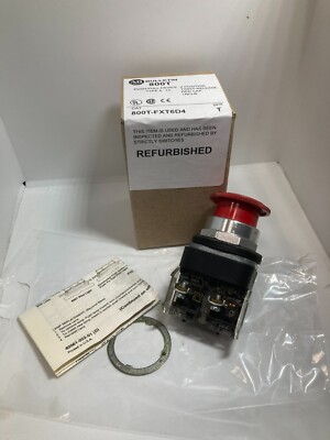 Pushbutton - Push Pull Red