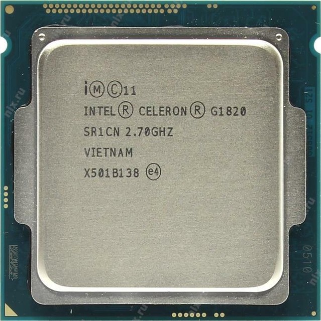 SR1CN Intel Celeron G1820 2.7ghz 5 Gt/s LGA 1150 CPU Processor for sale ...