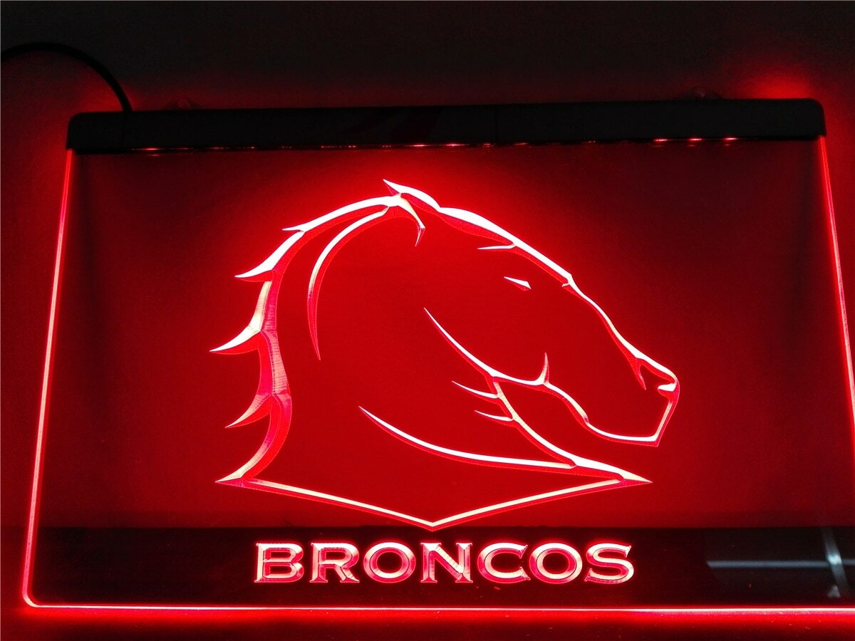 Broncos Led Sign