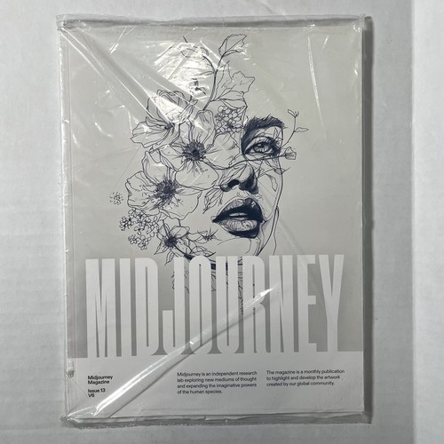 Midjourney Magazine Issue 13 V6 Artificial Intelligence Art New Sealed ...
